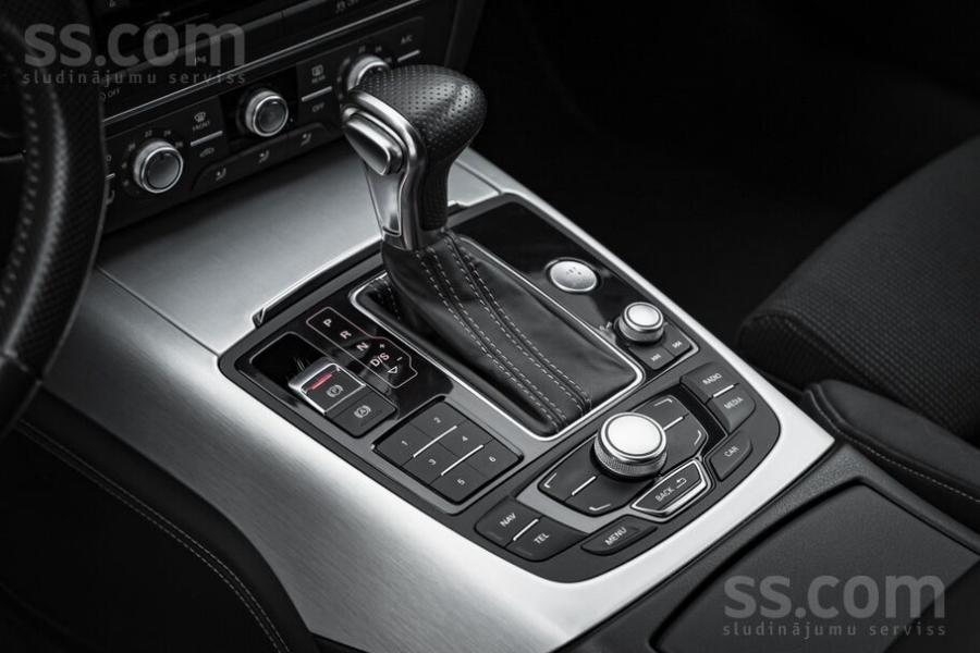Black Audi A6 2014 in Riga, with an engine capacity of 3.00 L and mileage of 226 thousand km for 16500 €, photo 22 on AUTOMOTO.COM.LV