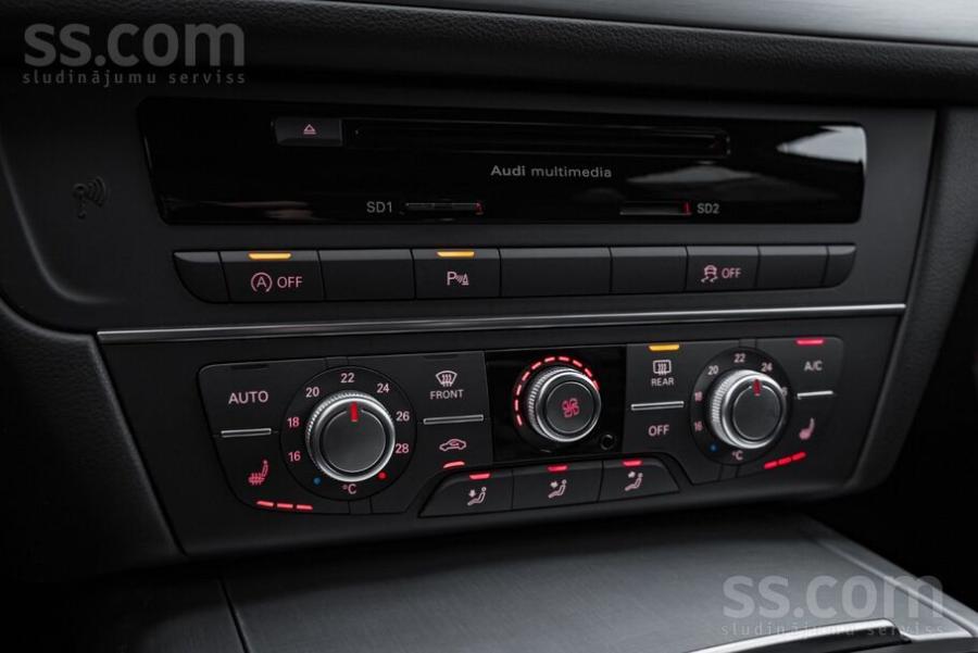 Black Audi A6 2014 in Riga, with an engine capacity of 3.00 L and mileage of 226 thousand km for 16500 €, photo 23 on AUTOMOTO.COM.LV