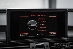 Black Audi A6 2014 in Riga, with an engine capacity of 3.00 L and mileage of 226 thousand km for 16500 €, photo 24 on AUTOMOTO.COM.LV