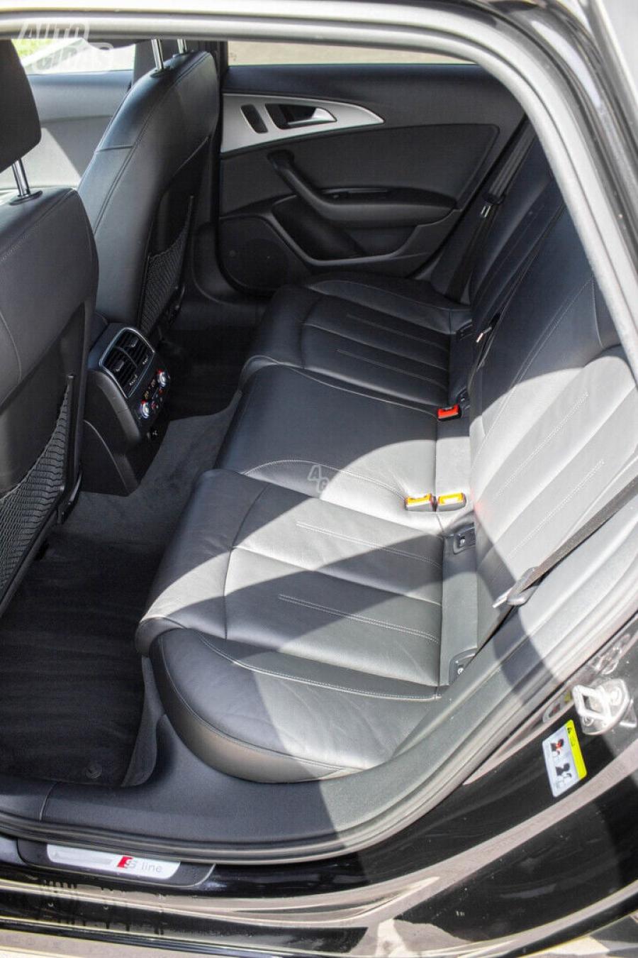 Melns Audi A6 2014 Kauņa, ar dzinēja tilpumu 2.00 L un nobraukumu 258 tūkst. km par 9800 €, foto 13 vietnē AUTOMOTO.COM.LV