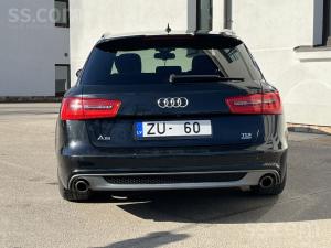 Black Audi A6 2014 in Madona, with an engine capacity of 3.00 L and mileage of 315 thousand km for 12500 €, photo  on AUTOMOTO.COM.LV