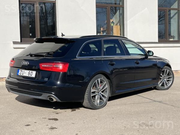 Melns Audi A6 2014 Madona, ar dzinēja tilpumu 3.00 L un nobraukumu 315 tūkst. km par 12500 €, foto 3 vietnē AUTOMOTO.COM.LV