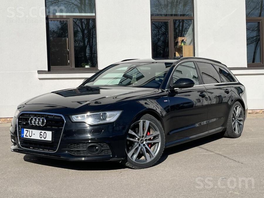 Melns Audi A6 2014 Madona, ar dzinēja tilpumu 3.00 L un nobraukumu 315 tūkst. km par 12500 €, foto 6 vietnē AUTOMOTO.COM.LV