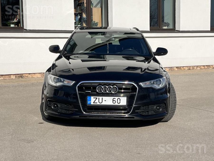 Melns Audi A6 2014 Madona, ar dzinēja tilpumu 3.00 L un nobraukumu 315 tūkst. km par 12500 €, foto 7 vietnē AUTOMOTO.COM.LV