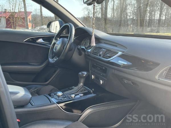 Melns Audi A6 2014 Madona, ar dzinēja tilpumu 3.00 L un nobraukumu 315 tūkst. km par 12500 €, foto 8 vietnē AUTOMOTO.COM.LV