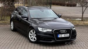Black Audi A6 2014 in Riga, with an engine capacity of 3.00 L and mileage of 226 thousand km for 10990 €, photo 3 on AUTOMOTO.COM.LV