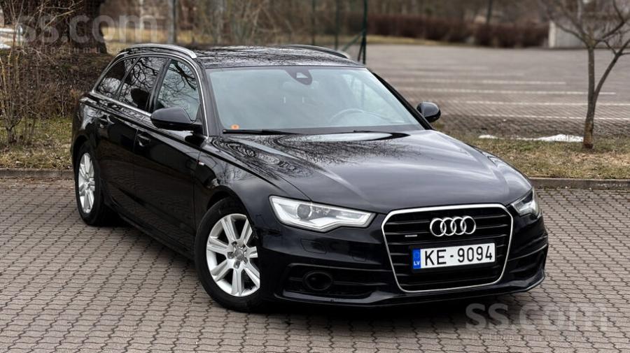 Black Audi A6 2014 in Riga, with an engine capacity of 3.00 L and mileage of 226 thousand km for 10990 €, photo 3 on AUTOMOTO.COM.LV