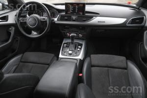 Black Audi A6 2014 in Riga, with an engine capacity of 3.00 L and mileage of 226 thousand km for 10990 €, photo 7 on AUTOMOTO.COM.LV