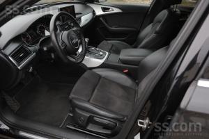 Black Audi A6 2014 in Riga, with an engine capacity of 3.00 L and mileage of 226 thousand km for 10990 €, photo 8 on AUTOMOTO.COM.LV
