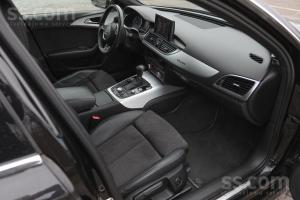 Black Audi A6 2014 in Riga, with an engine capacity of 3.00 L and mileage of 226 thousand km for 10990 €, photo 9 on AUTOMOTO.COM.LV