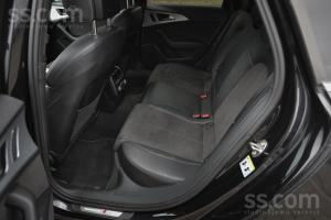 Black Audi A6 2014 in Riga, with an engine capacity of 3.00 L and mileage of 226 thousand km for 10990 €, photo 10 on AUTOMOTO.COM.LV