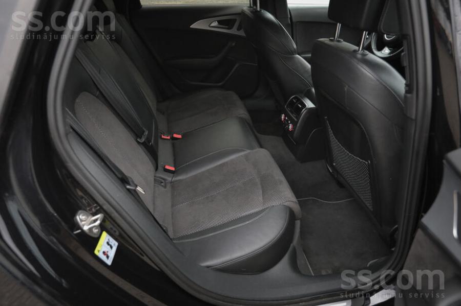 Black Audi A6 2014 in Riga, with an engine capacity of 3.00 L and mileage of 226 thousand km for 10990 €, photo 11 on AUTOMOTO.COM.LV
