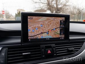 Black Audi A6 2014 in Riga, with an engine capacity of 3.00 L and mileage of 226 thousand km for 10990 €, photo 15 on AUTOMOTO.COM.LV