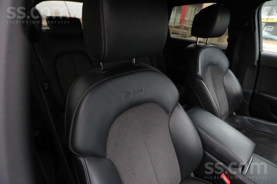 Black Audi A6 2014 in Riga, with an engine capacity of 3.00 L and mileage of 226 thousand km for 10990 €, photo 22 on AUTOMOTO.COM.LV