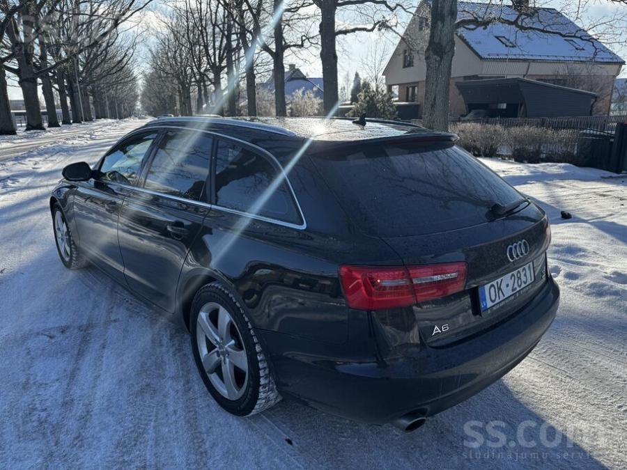 Черный Ауди А6 2014 в Валмиера, объемом двигателя 2.00 л и пробегом 250 тыс. км за 9800 €, фото 6 на AUTOMOTO.COM.LV
