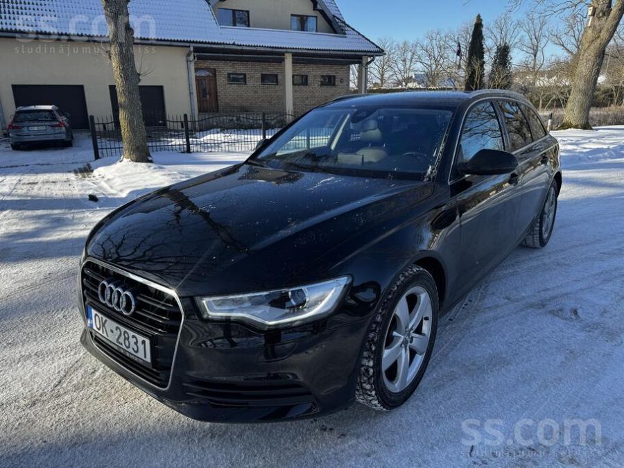 Черный Ауди А6 2014 в Валмиера, объемом двигателя 2.00 л и пробегом 250 тыс. км за 9800 €, фото 8 на AUTOMOTO.COM.LV