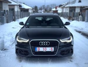 Black Audi A6 2014 in Jelgava, with an engine capacity of 3.00 L and mileage of 189 thousand km for 15900 €, photo 3 on AUTOMOTO.COM.LV