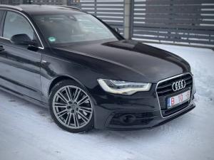 Black Audi A6 2014 in Jelgava, with an engine capacity of 3.00 L and mileage of 189 thousand km for 15900 €, photo 7 on AUTOMOTO.COM.LV