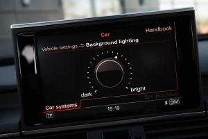 Black Audi A6 2014 in Jelgava, with an engine capacity of 3.00 L and mileage of 189 thousand km for 15900 €, photo 34 on AUTOMOTO.COM.LV
