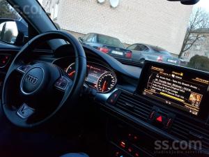 Black Audi A6 2014 in Bauska, with an engine capacity of 3.00 L and mileage of 138 thousand km for 15500 €, photo 6 on AUTOMOTO.COM.LV