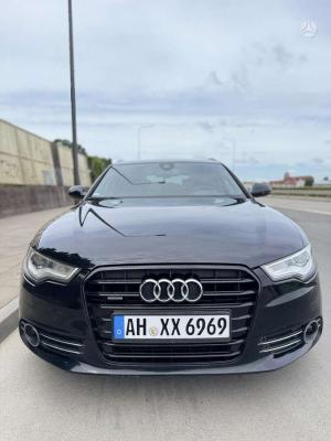 Black Audi A6 2014 in Kaunas, with an engine capacity of 2.97 L and mileage of 137 thousand km for 15550 €, photo  on AUTOMOTO.COM.LV