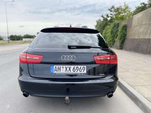 Black Audi A6 2014 in Kaunas, with an engine capacity of 2.97 L and mileage of 137 thousand km for 15550 €, photo 6 on AUTOMOTO.COM.LV