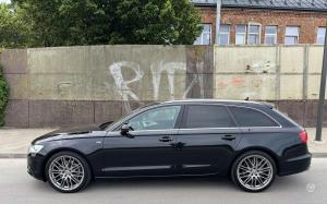 Black Audi A6 2014 in Kaunas, with an engine capacity of 2.97 L and mileage of 137 thousand km for 15550 €, photo 8 on AUTOMOTO.COM.LV