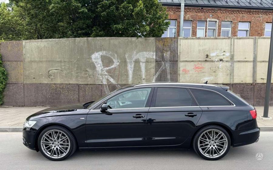 Black Audi A6 2014 in Kaunas, with an engine capacity of 2.97 L and mileage of 137 thousand km for 15550 €, photo 8 on AUTOMOTO.COM.LV