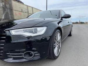 Black Audi A6 2014 in Kaunas, with an engine capacity of 2.97 L and mileage of 137 thousand km for 15550 €, photo 9 on AUTOMOTO.COM.LV