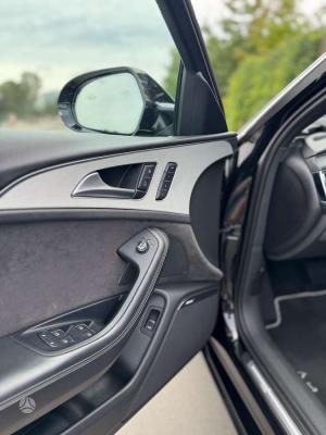 Black Audi A6 2014 in Kaunas, with an engine capacity of 2.97 L and mileage of 137 thousand km for 15550 €, photo 10 on AUTOMOTO.COM.LV
