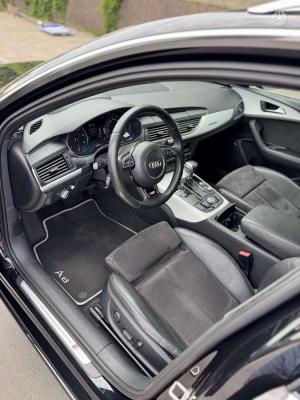 Black Audi A6 2014 in Kaunas, with an engine capacity of 2.97 L and mileage of 137 thousand km for 15550 €, photo 12 on AUTOMOTO.COM.LV