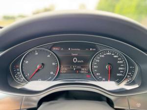 Black Audi A6 2014 in Kaunas, with an engine capacity of 2.97 L and mileage of 137 thousand km for 15550 €, photo 14 on AUTOMOTO.COM.LV