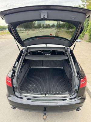Black Audi A6 2014 in Kaunas, with an engine capacity of 2.97 L and mileage of 137 thousand km for 15550 €, photo 16 on AUTOMOTO.COM.LV