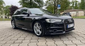 Black Audi A6 2014 in Riga, with an engine capacity of 3.00 L and mileage of 265 thousand km for 14500 €, photo 3 on AUTOMOTO.COM.LV