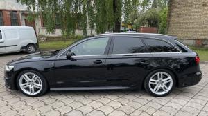 Black Audi A6 2014 in Riga, with an engine capacity of 3.00 L and mileage of 265 thousand km for 14500 €, photo 5 on AUTOMOTO.COM.LV