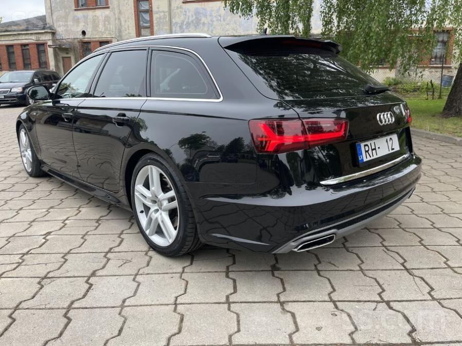 Black Audi A6 2014 in Riga, with an engine capacity of 3.00 L and mileage of 265 thousand km for 14500 €, photo 6 on AUTOMOTO.COM.LV