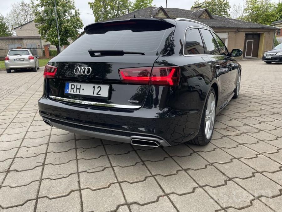 Black Audi A6 2014 in Riga, with an engine capacity of 3.00 L and mileage of 265 thousand km for 14500 €, photo 7 on AUTOMOTO.COM.LV