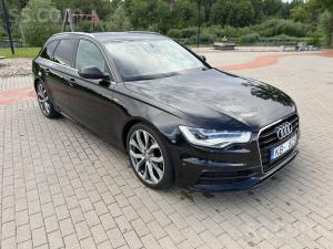 Black Audi A6 2014 in Bauska, with an engine capacity of 3.00 L and mileage of 296 thousand km for 10000 €, photo 3 on AUTOMOTO.COM.LV
