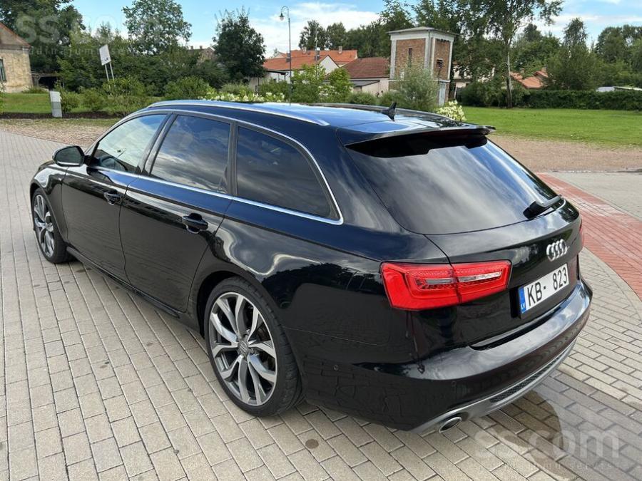 Black Audi A6 2014 in Bauska, with an engine capacity of 3.00 L and mileage of 296 thousand km for 10000 €, photo 5 on AUTOMOTO.COM.LV