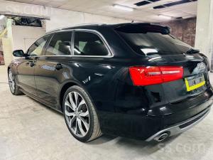 Black Audi A6 2014 in Bauska, with an engine capacity of 3.00 L and mileage of 296 thousand km for 10000 €, photo 8 on AUTOMOTO.COM.LV