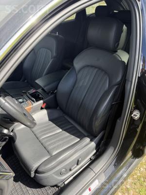 Black Audi A6 2014 in Bauska, with an engine capacity of 3.00 L and mileage of 296 thousand km for 10000 €, photo 14 on AUTOMOTO.COM.LV
