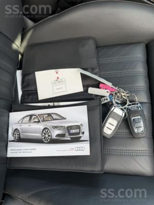 Black Audi A6 2014 in Bauska, with an engine capacity of 3.00 L and mileage of 296 thousand km for 10000 €, photo 15 on AUTOMOTO.COM.LV