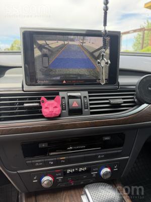 Black Audi A6 2014 in Bauska, with an engine capacity of 3.00 L and mileage of 296 thousand km for 10000 €, photo 17 on AUTOMOTO.COM.LV