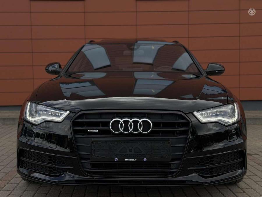 Black Audi A6 2014 in Utena, with an engine capacity of 2.97 L and mileage of 254 thousand km for 14650 €, photo 12 on AUTOMOTO.COM.LV