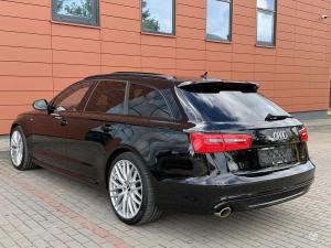 Black Audi A6 2014 in Utena, with an engine capacity of 2.97 L and mileage of 254 thousand km for 14650 €, photo 27 on AUTOMOTO.COM.LV