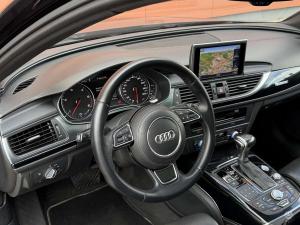 Black Audi A6 2014 in Utena, with an engine capacity of 2.97 L and mileage of 254 thousand km for 14650 €, photo 32 on AUTOMOTO.COM.LV