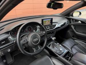 Black Audi A6 2014 in Utena, with an engine capacity of 2.97 L and mileage of 254 thousand km for 14650 €, photo 38 on AUTOMOTO.COM.LV