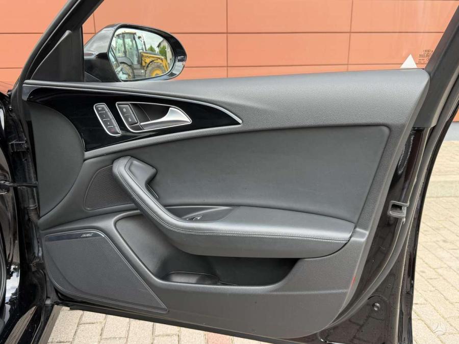Black Audi A6 2014 in Utena, with an engine capacity of 2.97 L and mileage of 254 thousand km for 14650 €, photo 48 on AUTOMOTO.COM.LV