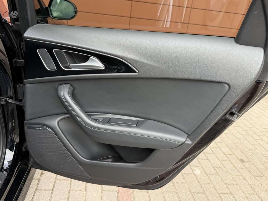 Black Audi A6 2014 in Utena, with an engine capacity of 2.97 L and mileage of 254 thousand km for 14650 €, photo 50 on AUTOMOTO.COM.LV