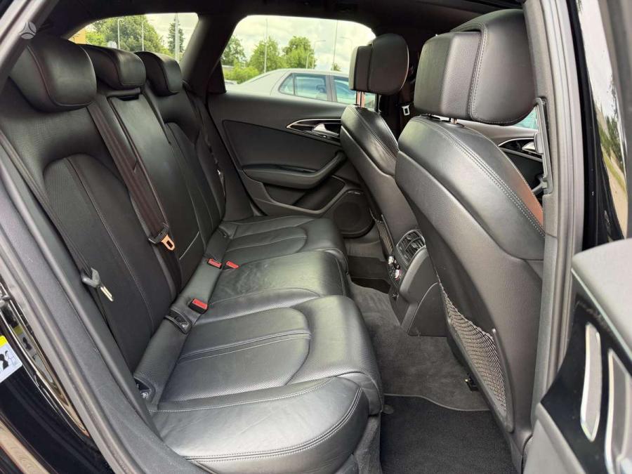 Black Audi A6 2014 in Utena, with an engine capacity of 2.97 L and mileage of 254 thousand km for 14650 €, photo 54 on AUTOMOTO.COM.LV